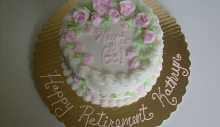Fancy "retirement" Pink Flamingo Cake! - CakeCentral.com