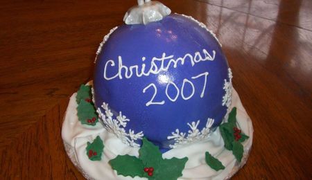 Christmas Ornament Balls - CakeCentral.com