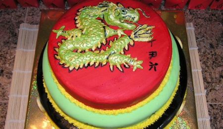 Chinese Dragon Cake - CakeCentral.com