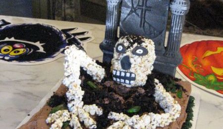 Skull Cake - CakeCentral.com