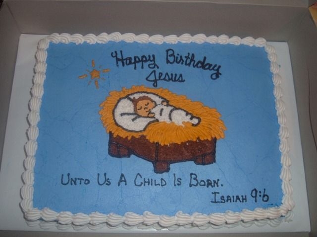 Happy Birthday Jesus - CakeCentral.com