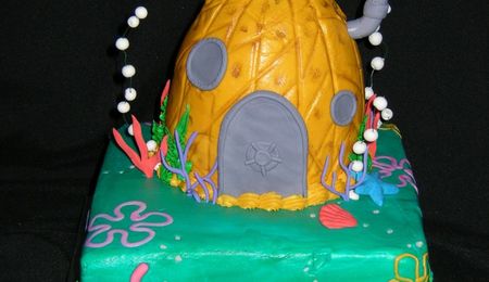 Spongebob Cake - CakeCentral.com