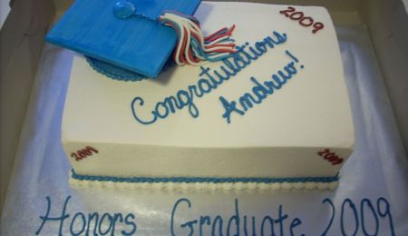 Hs Graduation And Penn State Cake - CakeCentral.com