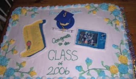 Penn State Graduation Cake - CakeCentral.com