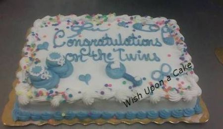 Graduation Cake For Twins - CakeCentral.com