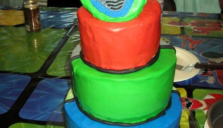 Power Rangers Cake - CakeCentral.com