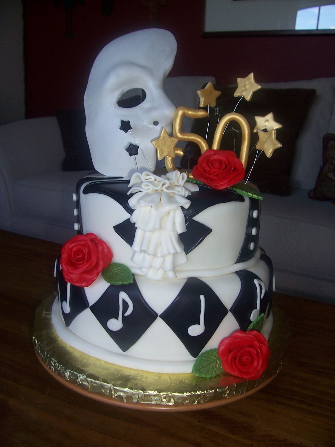 Phantom Of The Opera Cake - CakeCentral.com