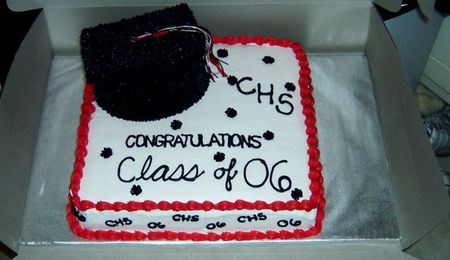 Cheerleader Graduation - CakeCentral.com