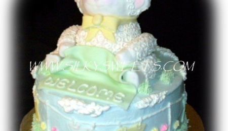 3D Lamb Cake - CakeCentral.com