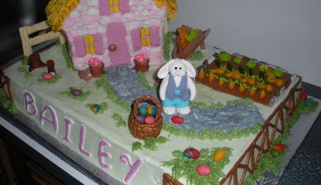 Fairy House (Now With 100% More Rabbits) - CakeCentral.com