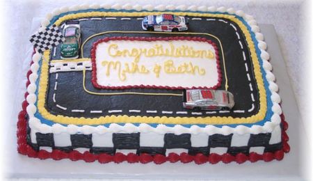 Jeff Gordon Cake - CakeCentral.com