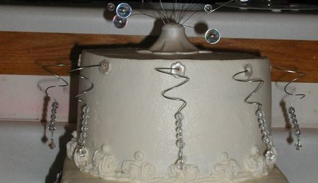 25 Th Silver Anniversary Used Royal Icing Painted Silver To Stand Up On ...