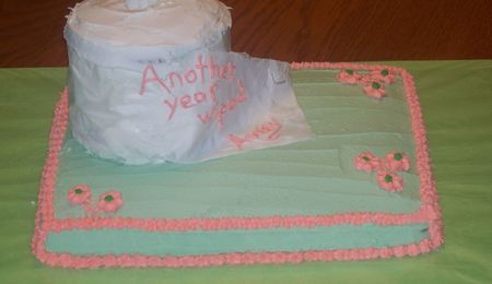 Toilet Paper Cake - CakeCentral.com