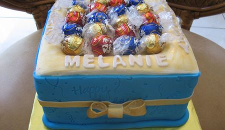 Truffle Box Cake - CakeCentral.com