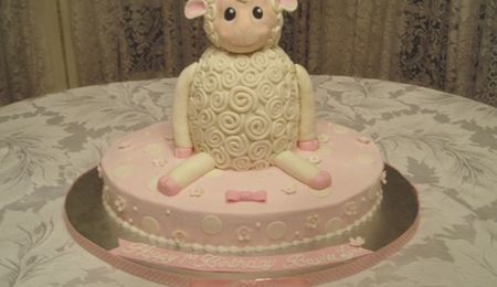 3D Lamb Cake - CakeCentral.com