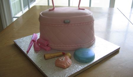 Make Up Bag Cake - CakeCentral.com