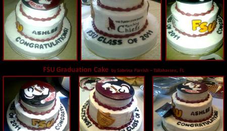Fsu Graduation Cake - CakeCentral.com