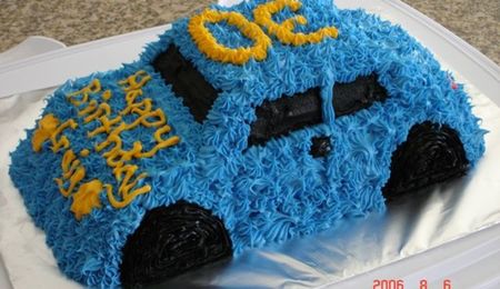 Vintage Mustang Garage - CakeCentral.com