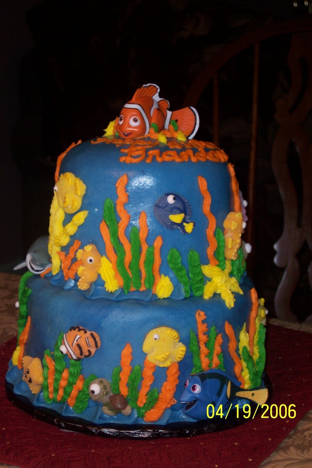 Finding Nemo Cake - CakeCentral.com