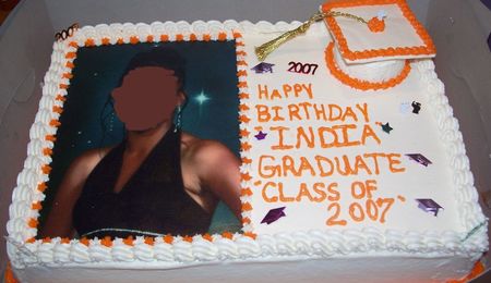 Graduation/birthday Cake - CakeCentral.com