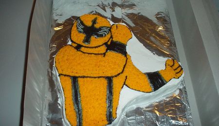 Power Ranger Cake - CakeCentral.com