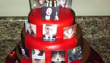 Oscar Party Cake - CakeCentral.com