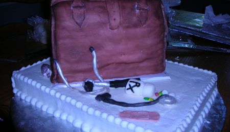 Doctor's Retirement Cake - CakeCentral.com