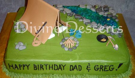 Hunting/outdoors Cake - CakeCentral.com