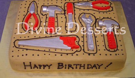 Tool Box Cake - CakeCentral.com