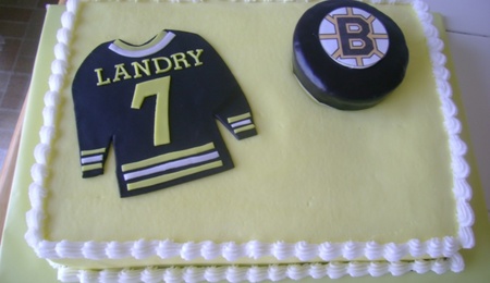 Boston Bruins Cake - CakeCentral.com