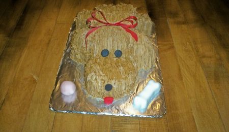 Pup Cake - CakeCentral.com