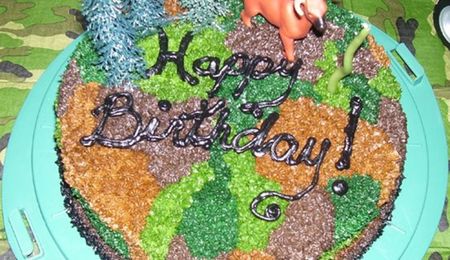 Hunter's Retirement Cake - CakeCentral.com
