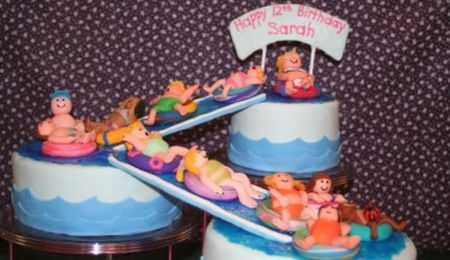 Water Slide Cake - CakeCentral.com