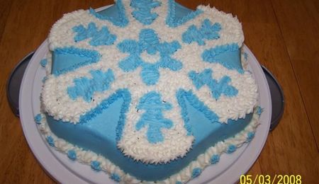Winter Baby Shower - CakeCentral.com
