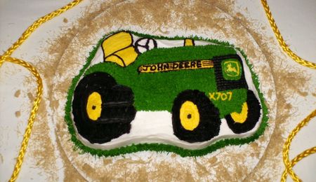 Tractor Cupcake - CakeCentral.com
