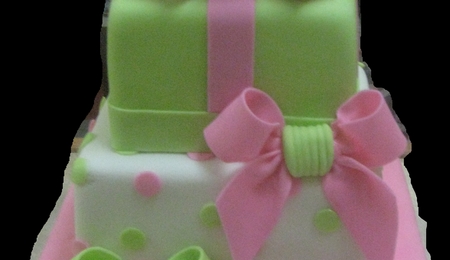 Buttercream Stacked Presents - CakeCentral.com