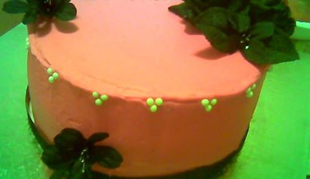 Pink And Black - CakeCentral.com