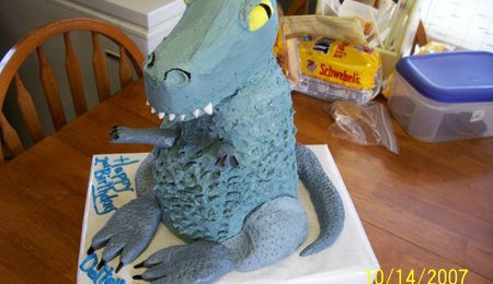 3D Trex - CakeCentral.com