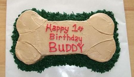 Dog Bone Cake - CakeCentral.com