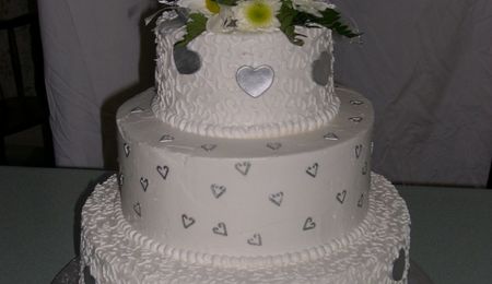 Heart Shape Wedding Cakes - CakeCentral.com