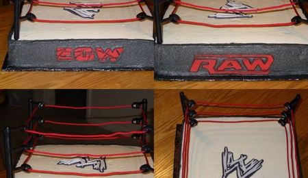 Wrestling Ring Cake - CakeCentral.com