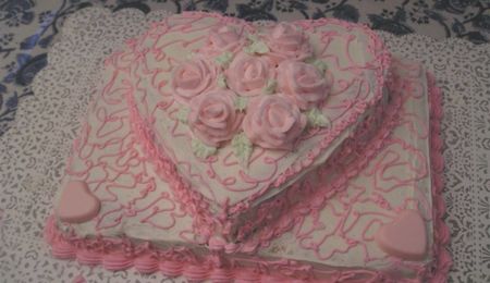 25Th Anniversary Cake - CakeCentral.com