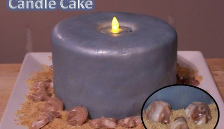 Tea Light Candle Cake - CakeCentral.com
