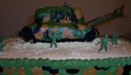 Army Graduation Cake - CakeCentral.com