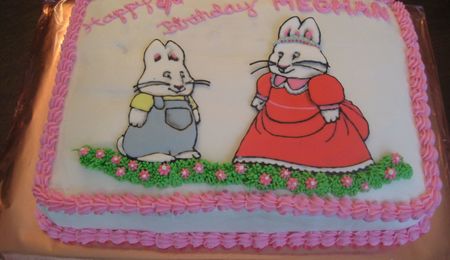 Max & Ruby Birthday Cake - CakeCentral.com