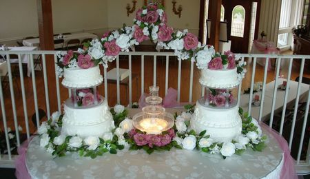 Double Wedding Cake 20 Years Ago... - CakeCentral.com