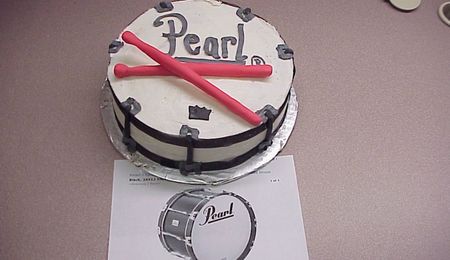 Snare Drum Cake - CakeCentral.com