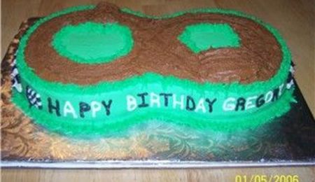 Dirt Track Racing Cake - CakeCentral.com