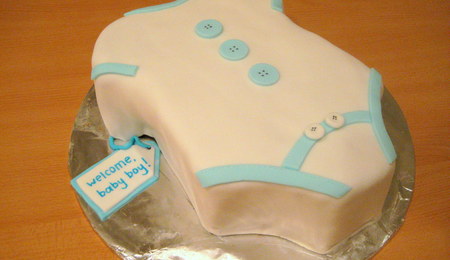 Onesie Cake - CakeCentral.com