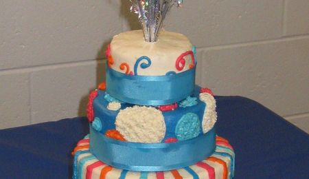 Wvu Graduation Cake - CakeCentral.com